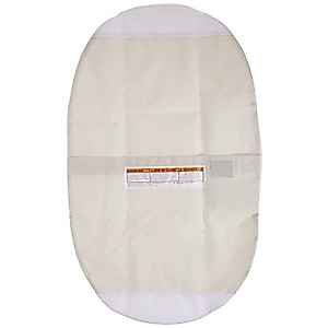 4moms mamaRoo Sleep Bassinet Waterproof Mattress Cover, White