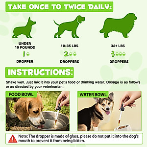 3 in 1probiotics for Dogs,Dog probiotics and Digestive enzymes,Dog Digestive Health Gut, Immune Bowel Support, Reduce Diarrhea, Dog Probiotics Supplements for All Ages and Breeds Dogs 60ml