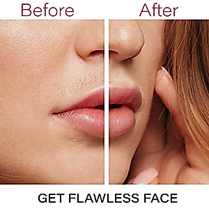 Facial Hair Removal for Women | Electric Razor Device Small Mustache Dermaplaning Remover Tools Tweezers Epilator Trimmer Face Dermaplane Shavers Beauty Gadgets Accessories by VISOFO (Coral)