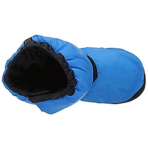 Bloch girls Bootie Warm Up Boot Slipper, Fluorescent Blu, Medium Little Kid US