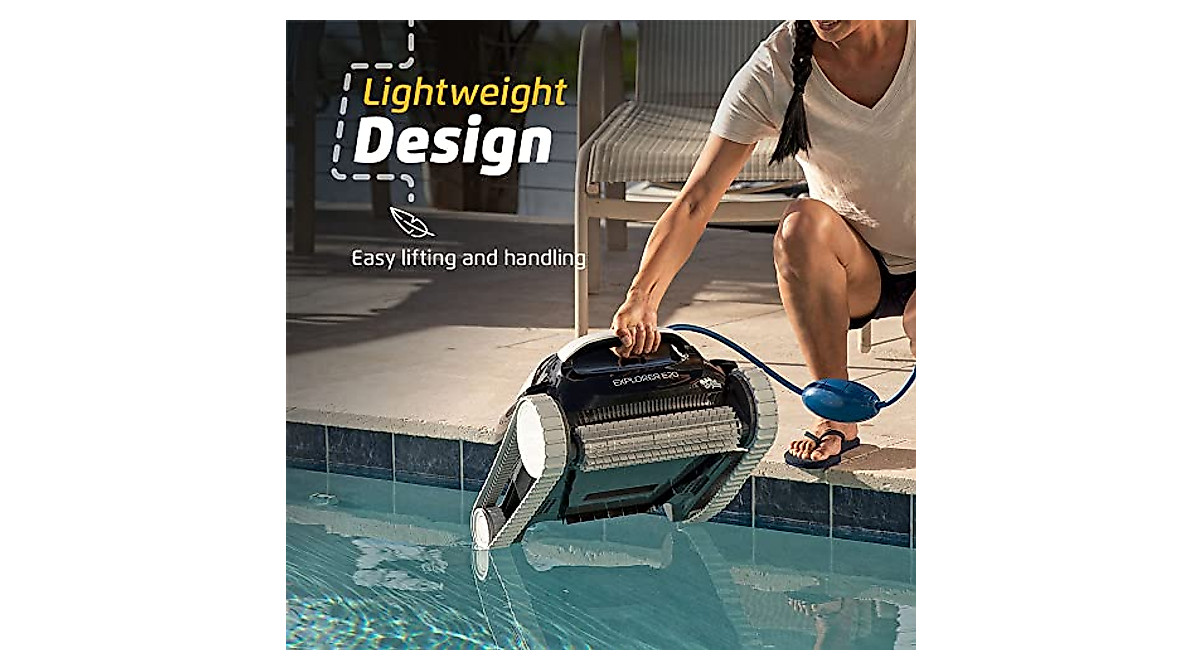 Dolphin Explorer E20: Effective Robotic Pool Vacuum Cleaner