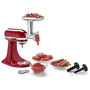 KitchenAid KSMMGAQ Metal Food Grinder Attachment