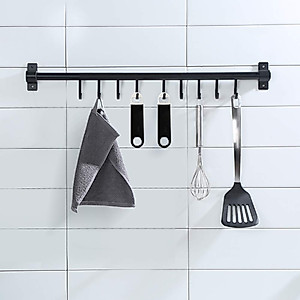 Saedy 3 Pcs Rubber Flat Bottle Opener, Bartender Bar Flade Speed Opener Stainless Steel, 7 Inch, Black