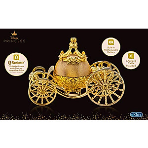 Cinderella Carriage Bluetooth Speaker, Stylish Speakers Bluetooth Wireless for Audio Streaming, Ideal Portable Speaker, Perfect Cinderella Accessories for Girls