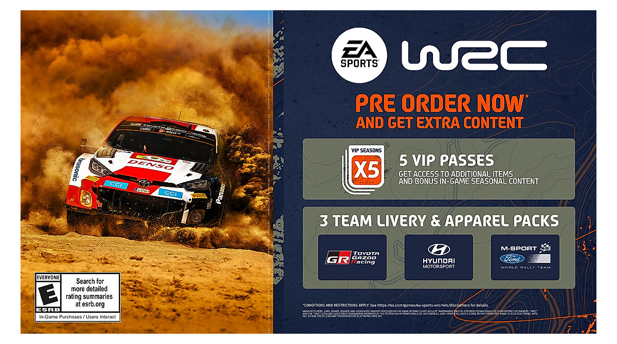 EA SPORTS WRC for PS5 - Ultimate Rally Game Experience