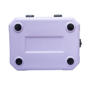CAMP-ZERO 12L-12.6 Quart Portable Hard Cooler Ice Chest, Perfect for Drinks, Lunch, Beach, Picnics, Boating, Camping and Travel with 2 Molded-in Cup Holders and Folding Aluminum Handle