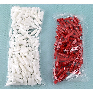 Milton Bradley Battleship Game Replacement Parts 168 White Pegs & 84 Red Pegs Complete Set