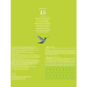 Caldrea Scented Candle, Made with Essential Oils and Other Thoughtfully Chosen Ingredients, 45 Hour Burn Time, Ginger Pomelo Scent, 8.1 oz