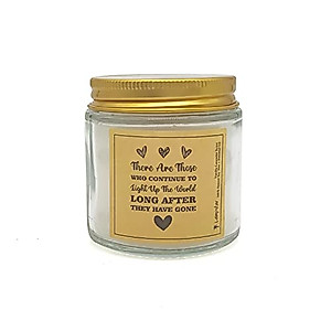 Memorial Candle Gifts Bereavement Present Sympathy Gift Ideas Lovers Friends Families, Natural Scented Candles - Candle Gift Set Vanilla Lavender (Vanilla Lavender, There are Those 3oz 3pack)