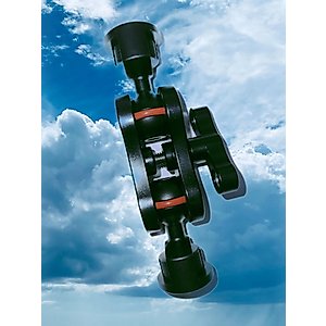 2600 Nit Tablet, Ultra Bright Video, Phone, GPS, Hand Held Computer, Waterproof, Rugged mounting Stand, Versatile Positioning Post, Capacitive Pen, and Positioning Level for Tripod use(Black)