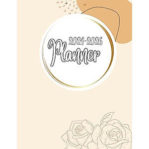 2024-2026 Monthly Planner: 3 Year Calendar Large Size 8.5x11 inches | 36 Months Jan 2024 - Dec 2026 with Federal Holidays | Monthly Design ( Calendar 2024-2026 for Purse)