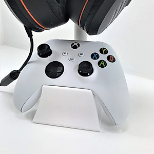3D Cabin Product Compatible with Xbox Controller Stand and Headphone Hanger/Holder for Xbox Series X/Series S/One/One S/One X Remote Black