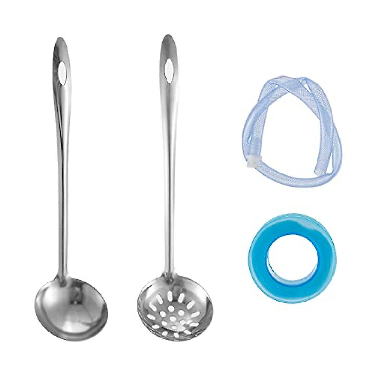 VEVOR Commercial Food Warmer, 5 x 1/2 Pans, 44 Qt Electric Bain Marie with 6" Deep Pans, Stainless Steel Steam Table with Tempered Glass Shield, 1500W Countertop Buffet Warmer with Lids & Ladles, 110V