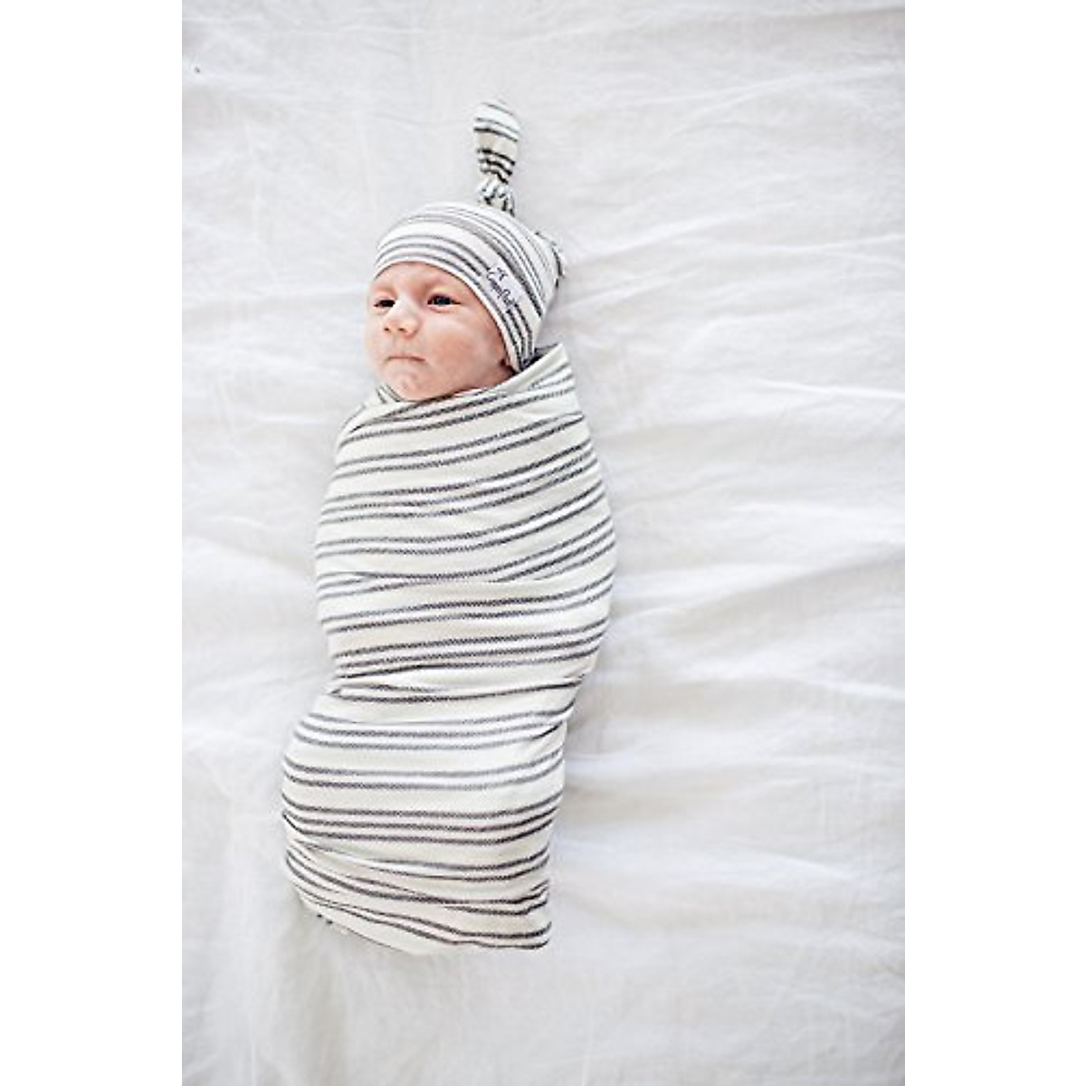 Copper Pearl Large Premium Knit Baby Swaddle Receiving Blanket Midtown