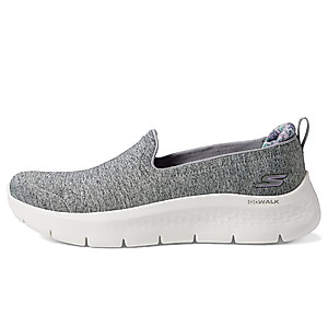 Skechers Women's GO Walk Flex-Clever View Sneaker, Gray, 5