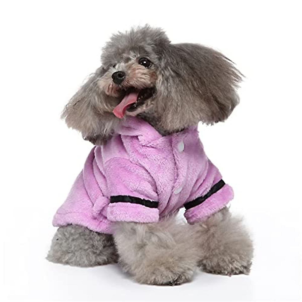 Medium Female Dog Clothes Pet Bath Hotel Nightgown Pajamas Bathrobe Apparel Towel Bathrobe Cat Clothes Teacup Chihuahua Sweaters