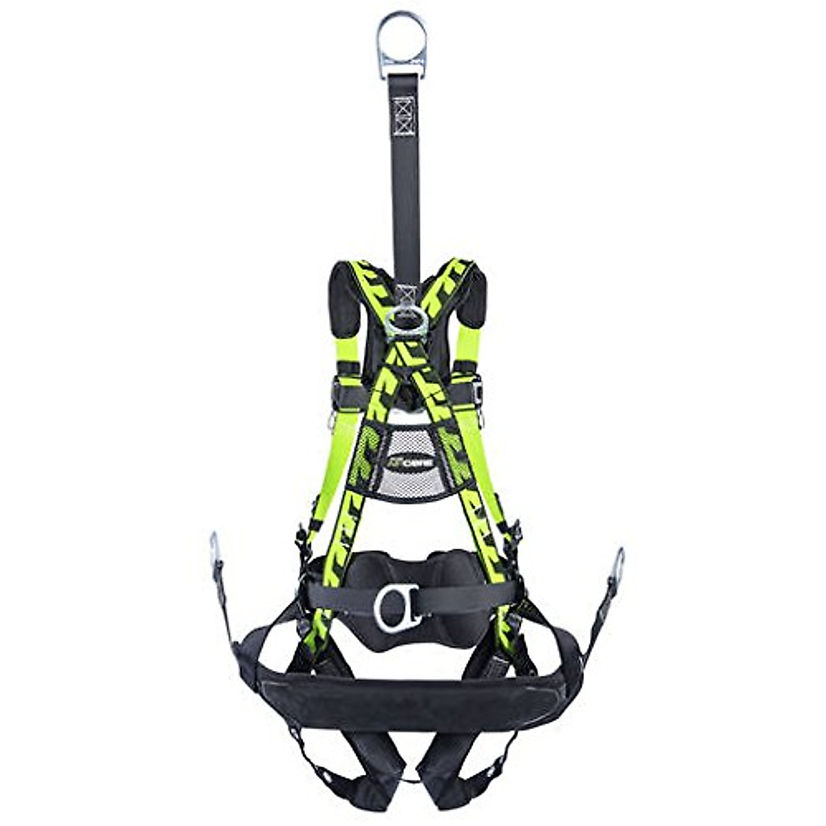 Honeywell Miller by Honeywell ACOG-TBBCUG Aircore Oil and Gas Harness with Steel Hardware Mating Buckle Chest Strap