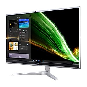 Acer Aspire C24-1650-UA92 AIO Desktop | 23.8" Full HD IPS Display | 11th Gen Intel Core i5-1135G7 | Intel Iris Xe Graphics | 8GB DDR4 | 512GB NVMe M.2 SSD | Wi-Fi 6 | Windows 11 Home