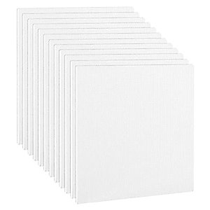 Amazon Basics Painting Canvas Panels, 12 Pack, 6"X6"
