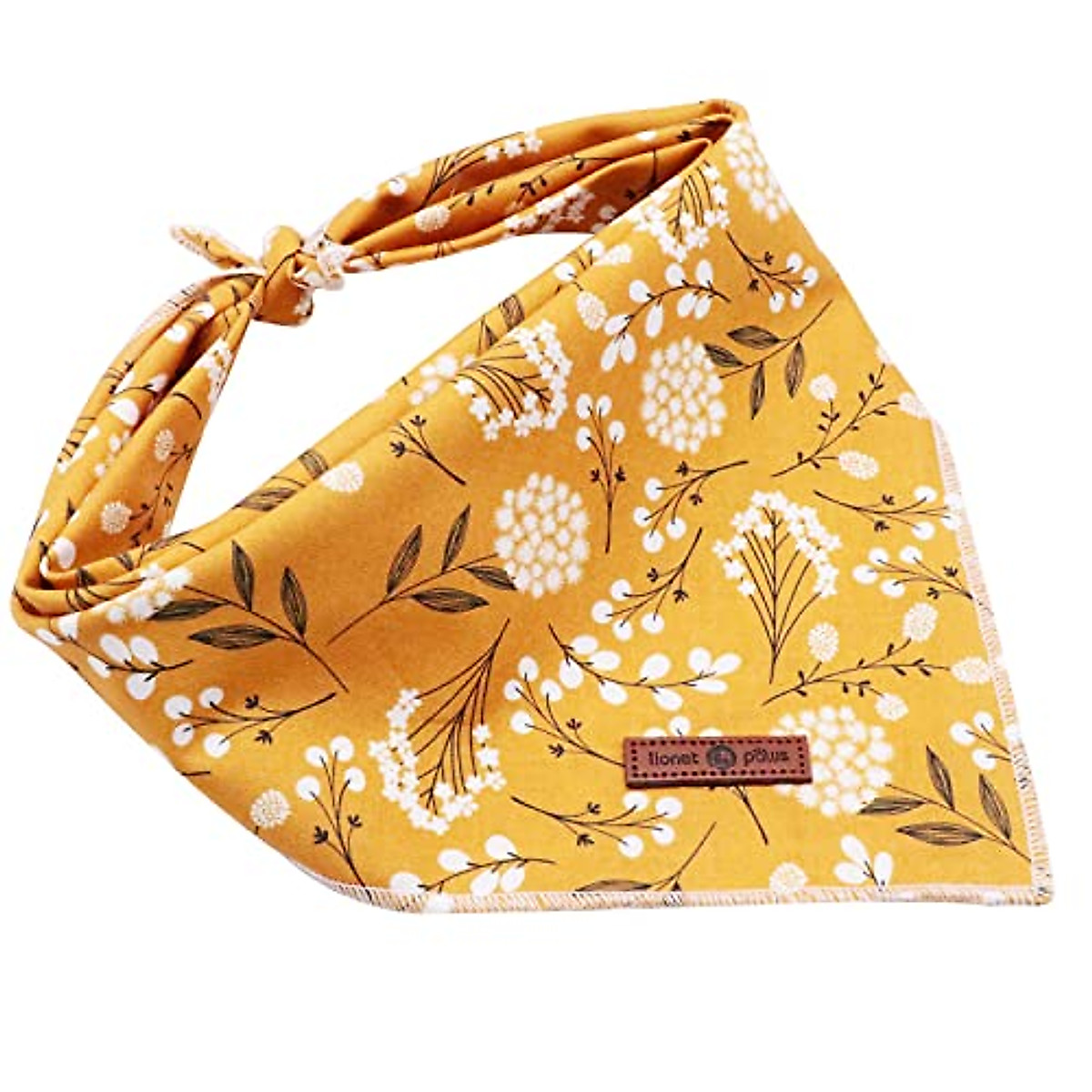 lionet paws Dog Bandana for Small Medium Large Dogs, Cat Dog Kerchief Dog Triangle Bibs Scarf for Girl Boy Gift