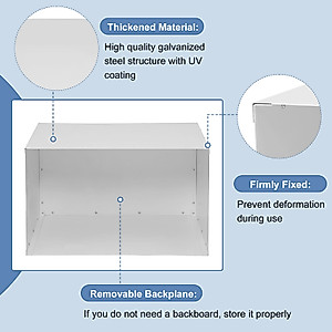 Through The Wall Air Conditioner Sleeve, 26 Inch Wall Sleeve, Wall Sleeve Air Conditioner, Universal Design AC Sleeve Wall Unit, Sturdy PTAC Wall Sleeve, Wall Air Conditioner Sleeve for 26 Inch