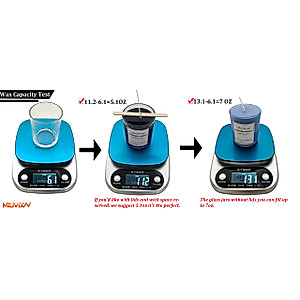 MILIVIXAY 12 Pack 7 OZ Multicolored Glass Candle Jars with Lids and Candle Making Kits - Bulk Empty Candle Jars for Making Candles