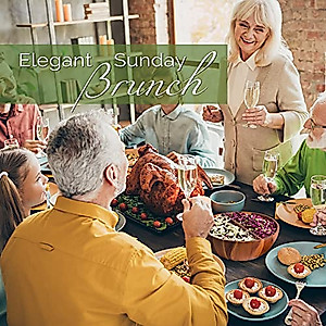 EVERGRO SEQUOIA & CO. Wooden Salad Bowl - Small 9.5” Wood Serving Bowl for Salad, Fruit, or Snack - Acacia divided Wooden Bowls - Wood Salad Bowl for Rustic, Modern Home & Kitchen Counter Décor