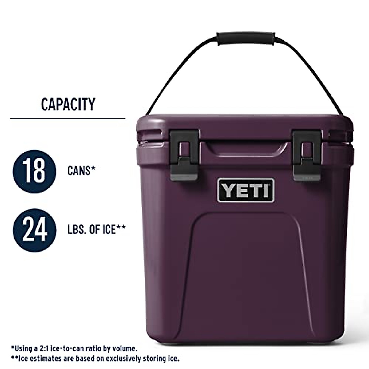 YETI Roadie 24 Cooler, Nordic Purple