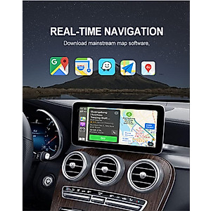 HAYALI Wireless CarPlay Adapter, 3.0 Car Play Wireless Adapter Compatible with Factory Wired CarPlay Cars, Wired to Wireless CarPlay Dongle for iOS 10-15, Plug and Play Syncing with iPhone 6 and Up