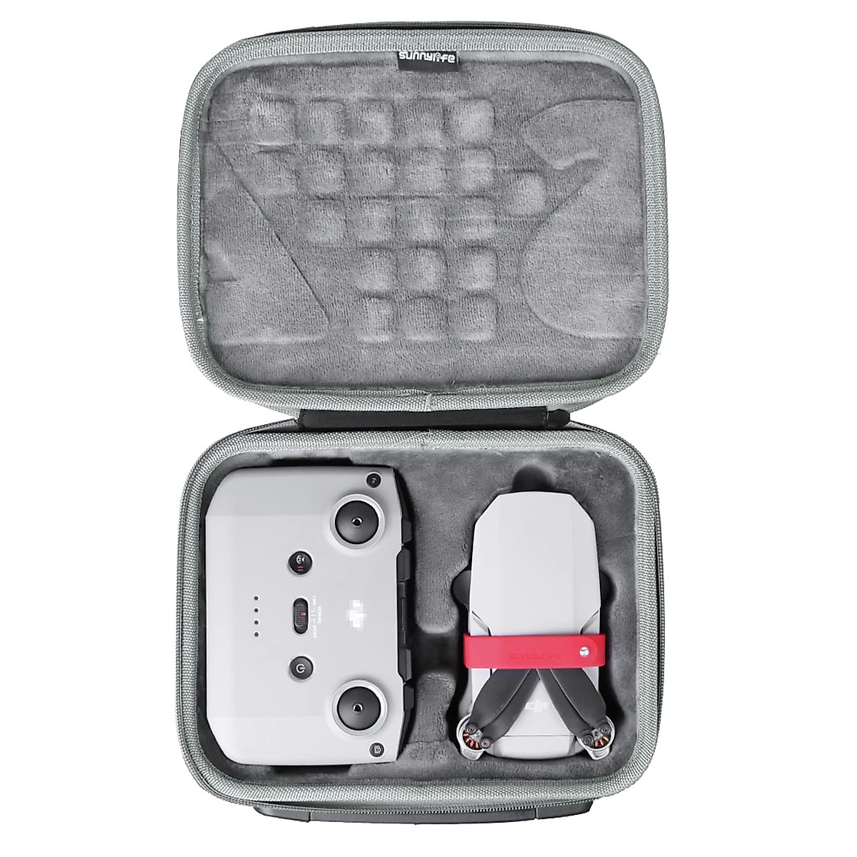 Anbee Mini 2 Carrying Case, Hard Shell Storage Bag Travel Box Compatible with DJI Mini 2 Drone