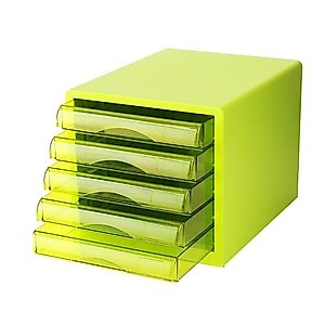 LEYT Flat File Cabinet, 5-Layer Drawer Cabinet, Information Cabinet, Plastic Filing Cabinet, for A4 File Organization and Storage, 2Colors (Color : B1)