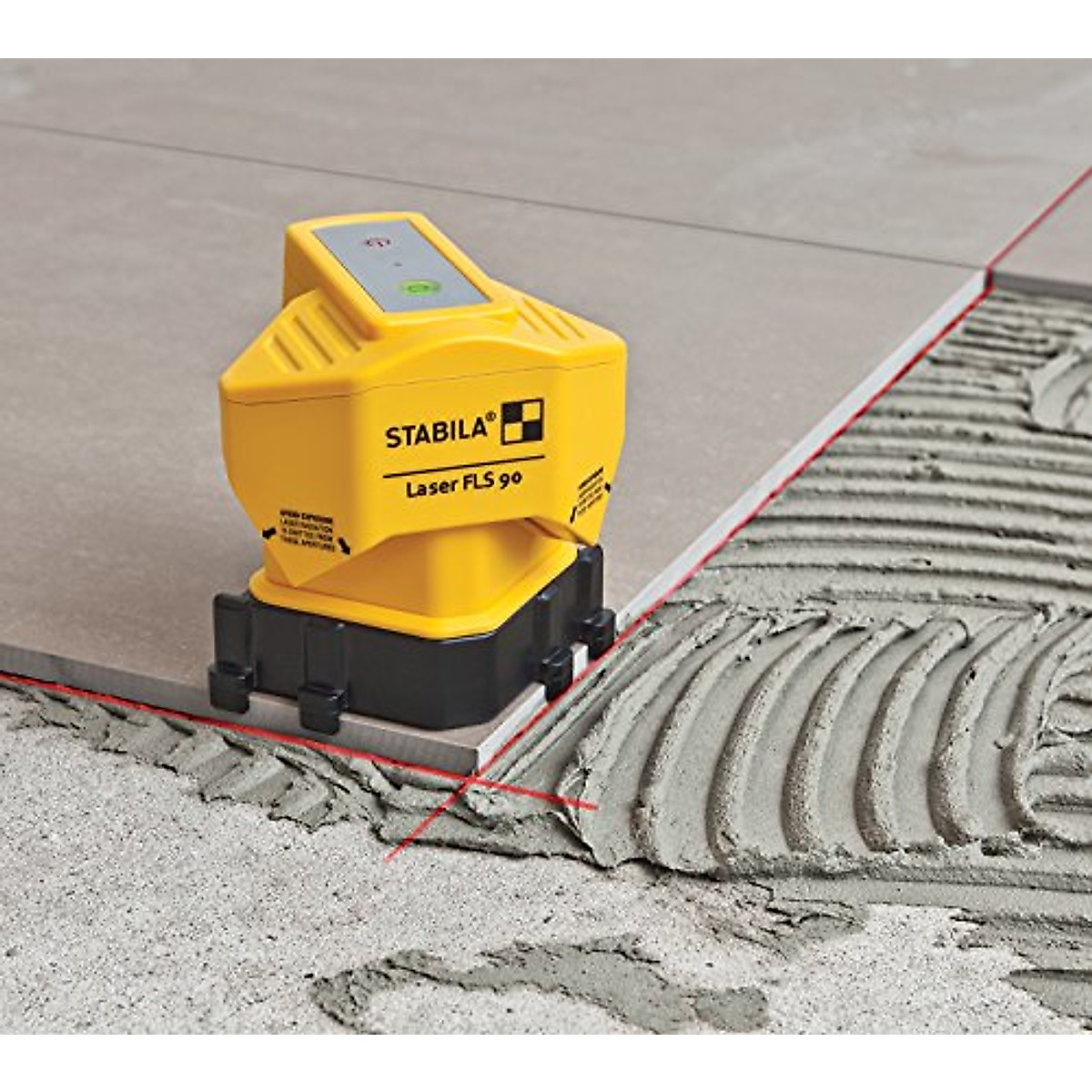 Stabila 04490 Type FLS90 50' Square, Solid Lines Laser Kit,Black