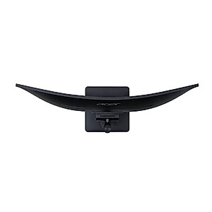 Acer Nitro XZ273U Pbmiiphx 27" 1000R Curved Zero-Frame WQHD (2560 x 1440) Gaming Monitor with AMD FreeSync Premium | Up to 170Hz | Up to 0.5ms | HDR 400 | 95% sRGB (Display Port 1.4 & 2 x HDMI Ports)