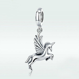 Unicorn Charm 925 Sterling Silver Pet Charm Beads for Fashion Charms Bracelet & Necklace