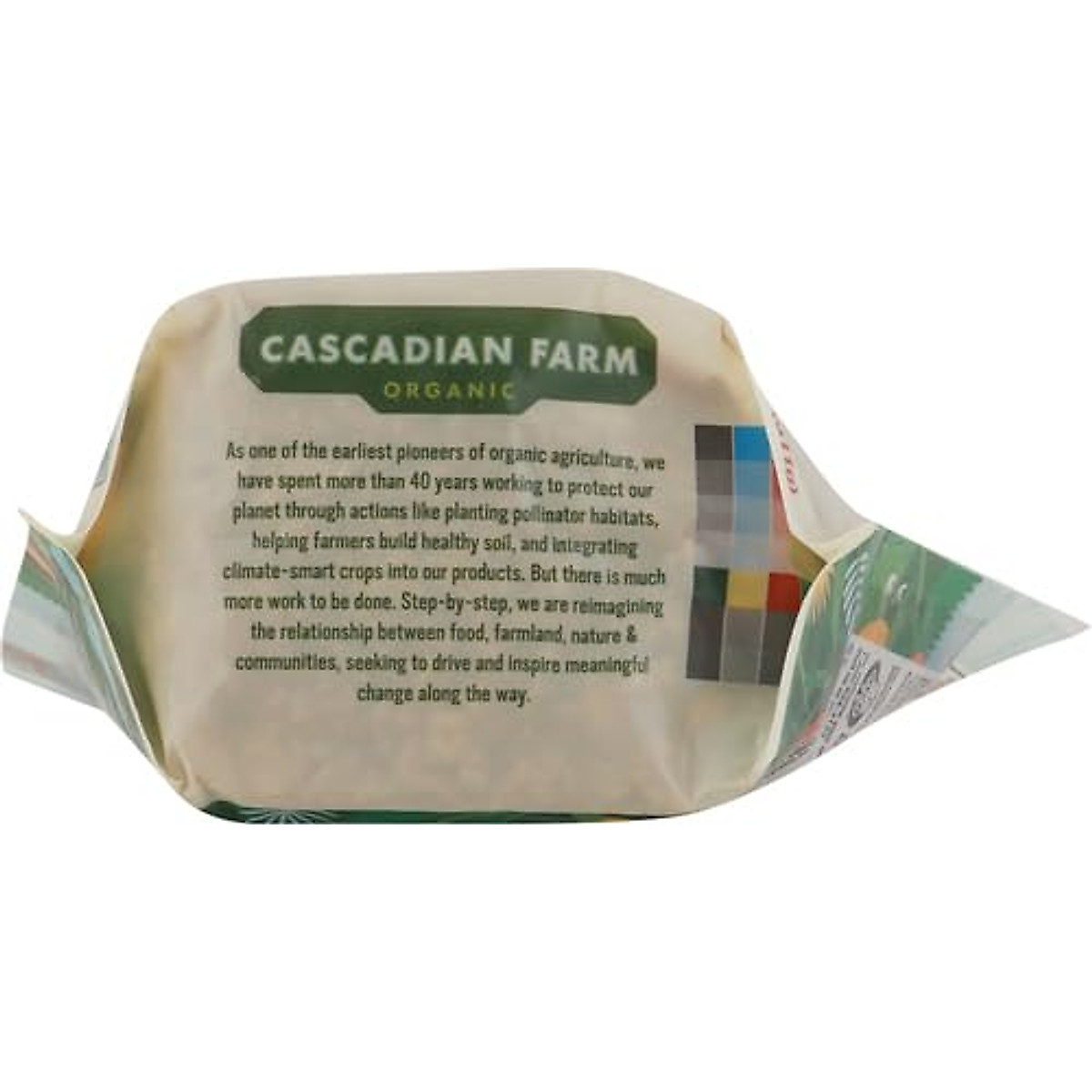 Cascadian Farm Organic Granola with No Added Sugar, Cinnamon Apple Cereal, Resealable Pouch, 11 oz.
