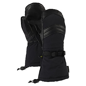 Burton Women's Warmest GORE-TEX Mittens, True Black, M