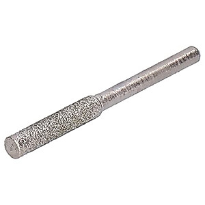 20Pcs Chain Saw Grinding Head, Chainsaw Sharpener Burr Grinding Head Rotating File Sharpening Tool Set Kit (4.8mm)