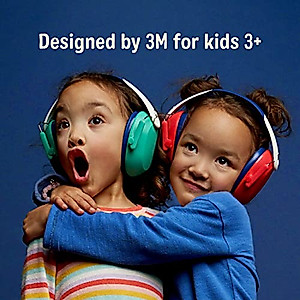 3M Kids Hearing Protection, Hearing Protection for Children with Adjustable Headband, 22dB Noise Reduction Rating, Green