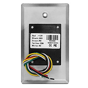 LBS Touchless No Touch Door Infrared Sensor Exit Button Switch for Access Control Systems Gates and Garage Openers