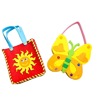 Hekisn Large-Eye Plastic Sewing Needles, Colorful Safety Lacing Needles, 2 Different Sizes Yarn Sewing Needle, Learning Needles for DIY Sewing Handmade Crafts，2.76 &2.1 inch (16 Pieces)