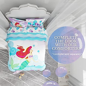 Franco The Little Mermaid Ariel Kids Bedding Super Soft Microfiber Twin Sheet Set (Official Licensed Disney Product)