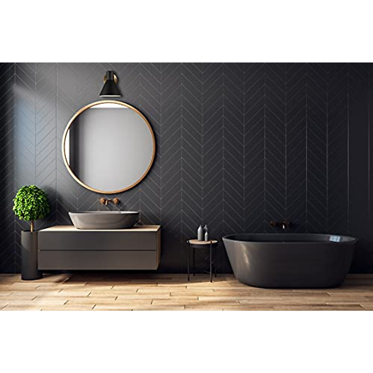 Generation Lighting 4141301-848 Towner One - Light Wall / Bath Sconce Vanity Style Fixture, Satin Brass