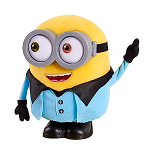 Just Play Illumination's Minions: The Rise of Gru Disco Dancing Bob Feature Plush, Kids Toys for Ages 3 Up