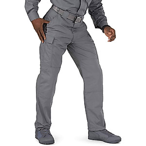 5.11 Tactical Men's Taclite TDU Professional Work Pants, Polyester-Cotton Fabric, Storm, 4XL/Regular, Style 74280