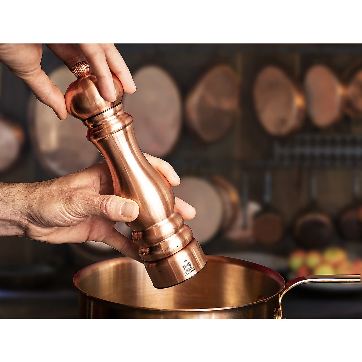 Peugeot Paris Chef Copper-Plated u'Select Pepper Mill 22 cm - 9in