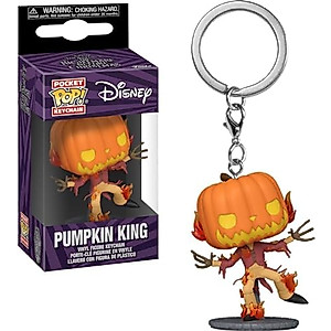 Skull Jack Nightmare Before Christmas Figure Bundled with Scary King Skellington Soda Wild Can + 3D Icon Oogie Boogie Pop! Pin! + Halloweentown Fright Bitty Character! 4 Items
