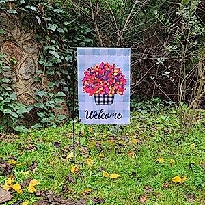 15-Pack Garden Flags 12x18 Double Sided, Garden Flags for All Seasons, Seasonal Garden Flags Set, Holiday Garden Flags for Outside, Small Outdoor Decorative Yard Flags