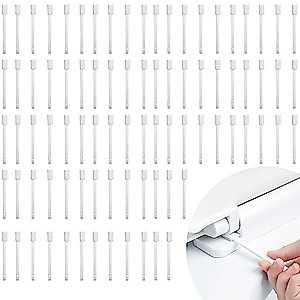 Disposable Crevice Cleaning Tools Brush: 100Pcs YIDM Crevice Cleaning Tools, Detail Gaps Scrub Cleaner Brush Set, Small Cleaning Brushes for Bathroom Kitchen Household, Small Spaces Cleaner Tool kit