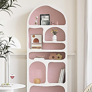 Qianglive Glitter Pink Contact Paper 17.3"×120" Self Adhesive Sparkly Pink Peel and Stick Wallpaper Bling Flash Wallpaper for Cabinet DIY Decoration