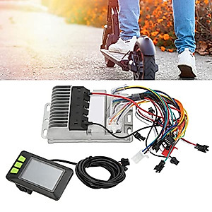 VGEBY Brushless Motor Controller Set, 48V 60V 500W930LCD Panel Set 3 Modes Sine Wave Controller for Electric Bicycle Scooter Modification
